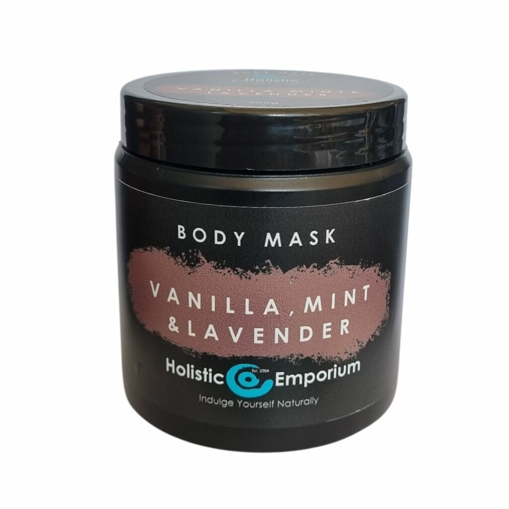 Black Body Mask: Vanilla, Mint & Lavender – Holistic Emporium