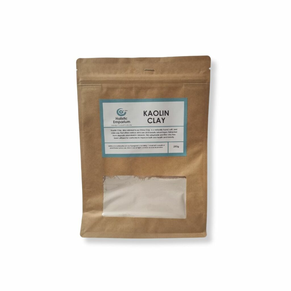 Kaolin clay for gentle cleansing masks and beauty recipes, ideal for ...