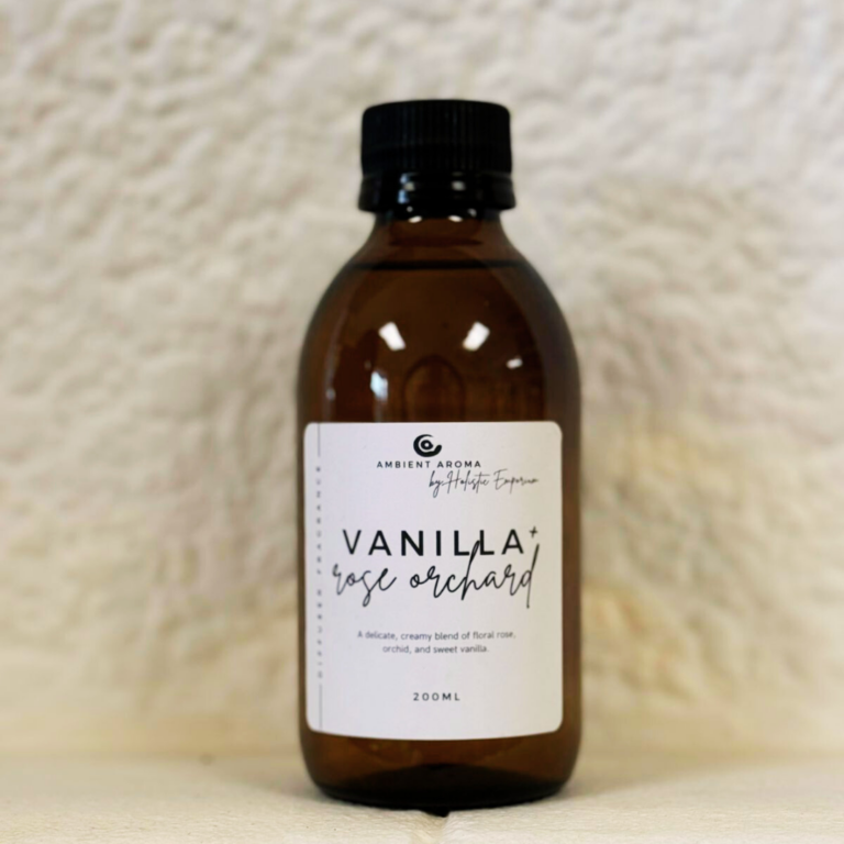 Diffuser Refill – Vanilla Rose Orchard 200ml – Holistic Emporium